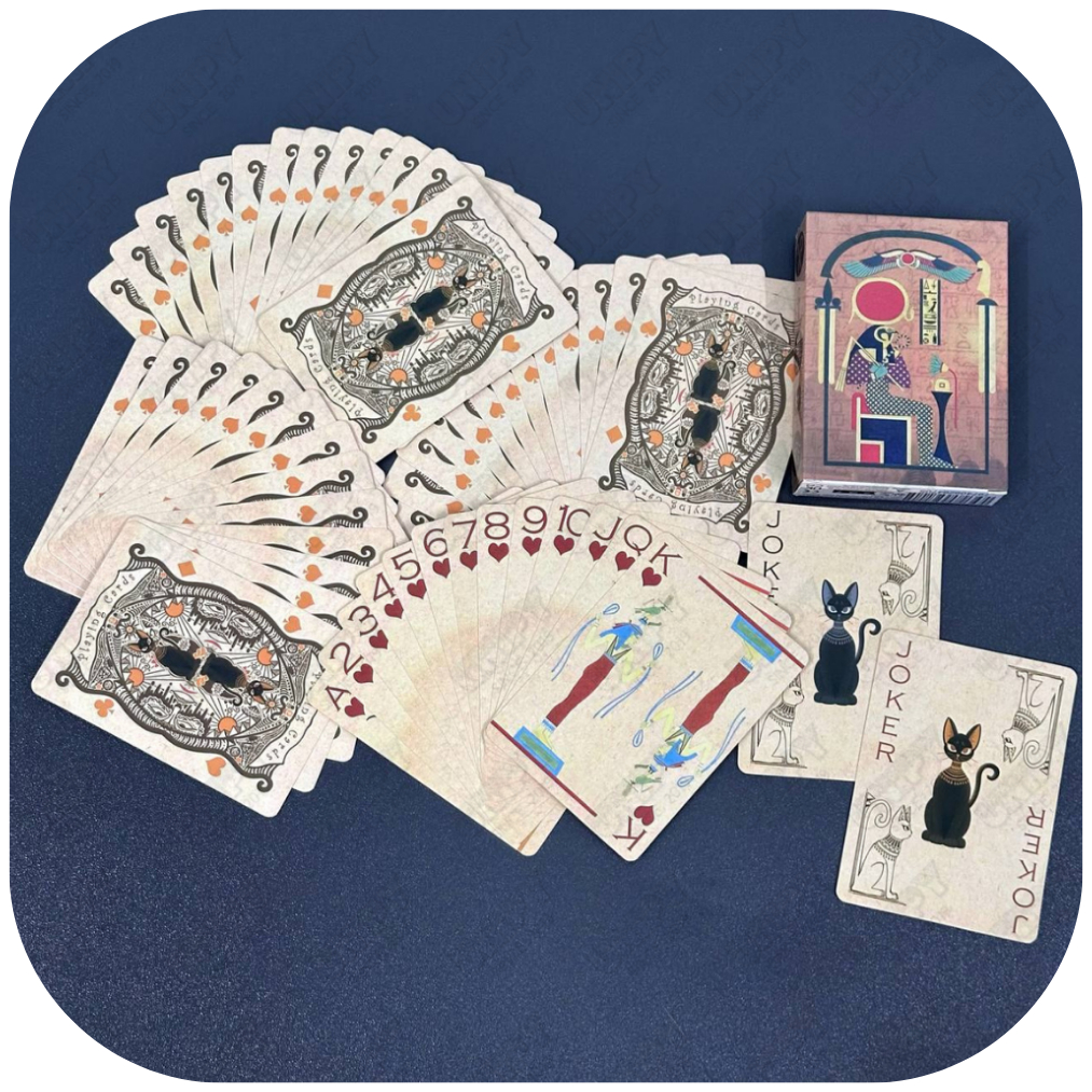 Ancient EGYPT GODS 54-Card ANCIENT Egyptian Playing Cards | Lovely ...