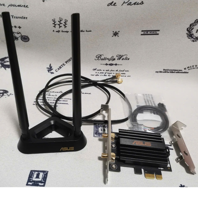 Used - Asus PCE-AX58BT AX standard PCI Express wifi network Card ...