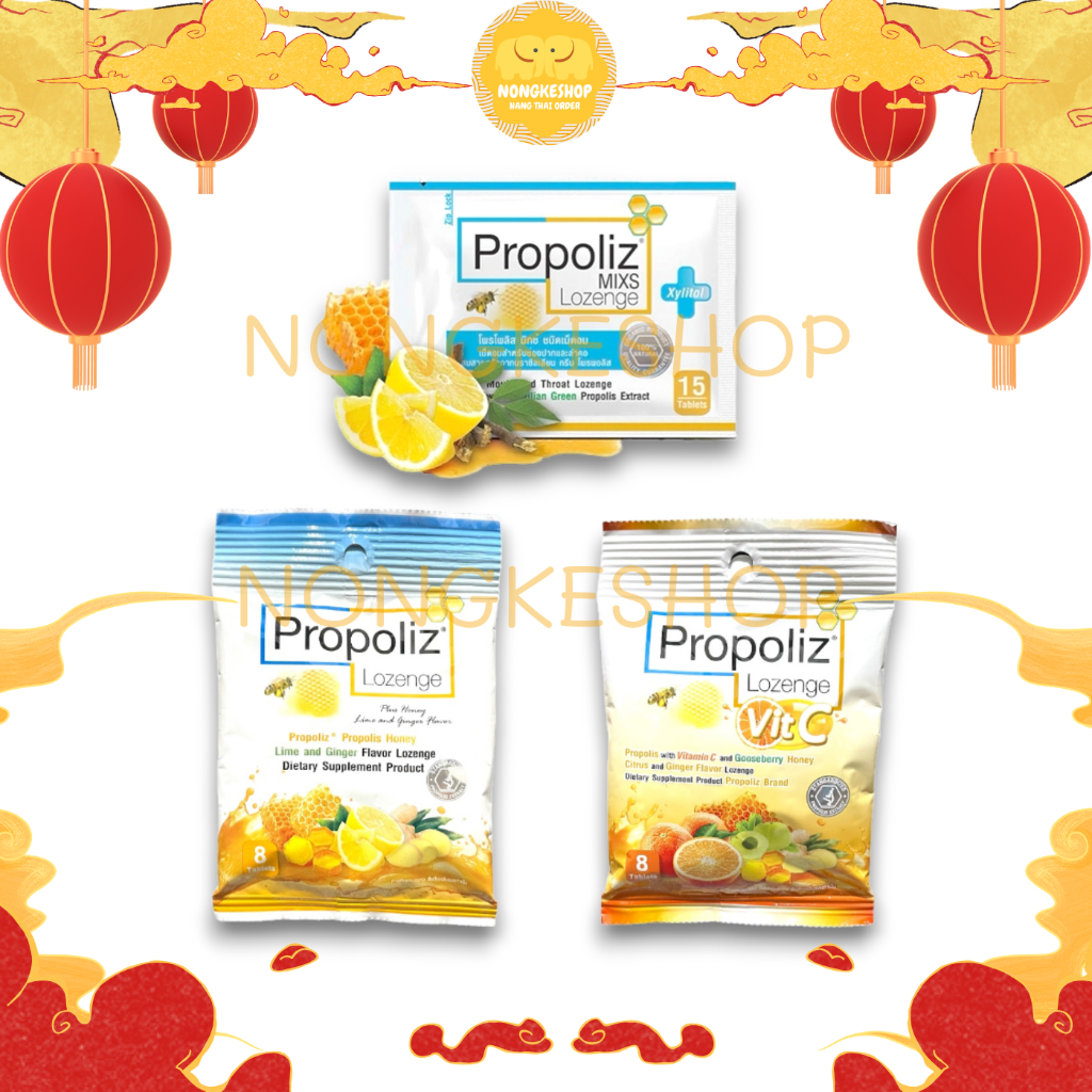 [BILL Thai] BOX OF 10 PACKAGES OF THAILAND PROPOLIZ PROPOLIZ HONEY ...