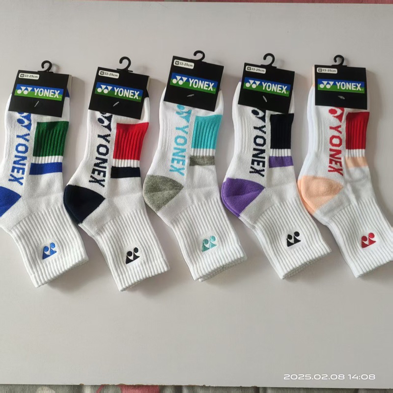 Thick Yonex badminton socks with super beautiful embroidered logo, new ...
