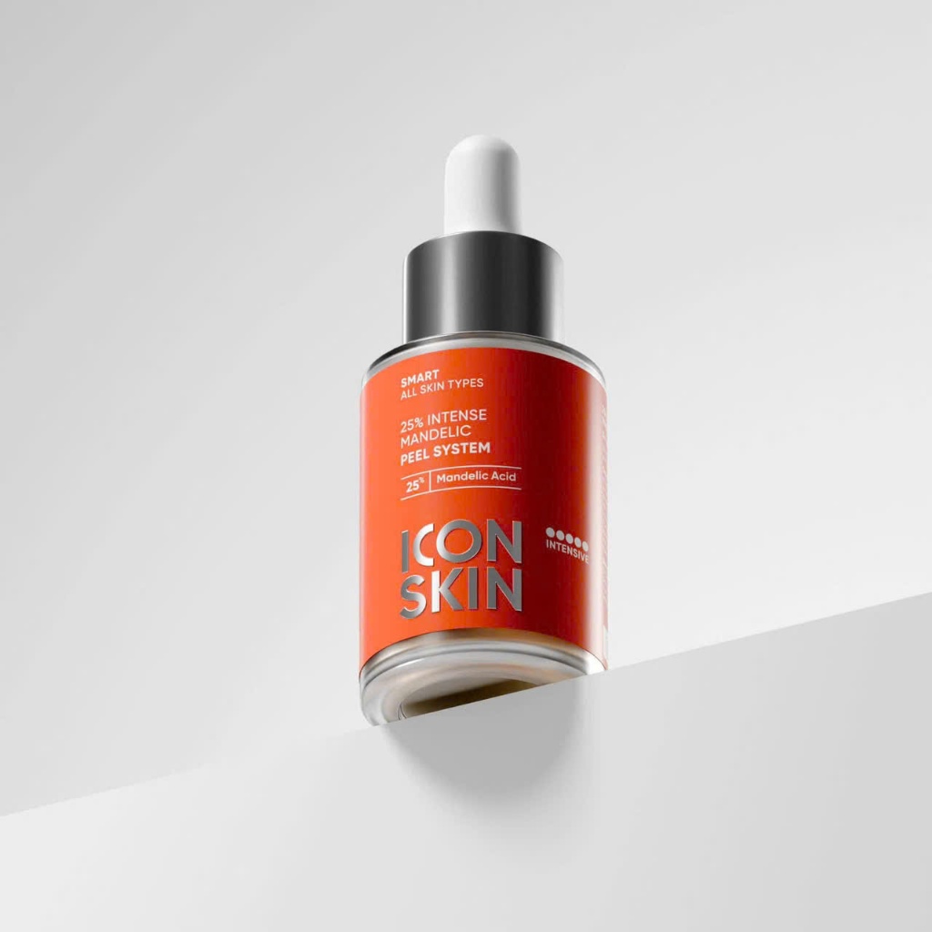 Peel Icon kin 25% intense Mandelic peel system Aha for skin tightening ...