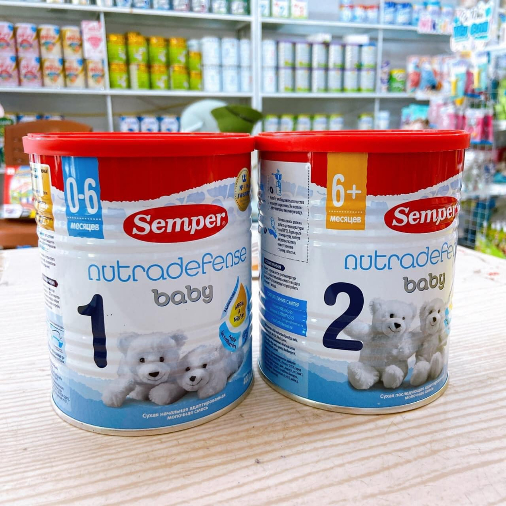 Russian Semper Milk Full Quantity 400g Helps Babies Gain Weight, Easily ...