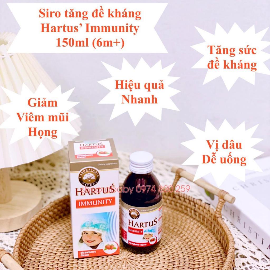 Hartus Immunity syrup helps increase resistance with KM strawberry ...