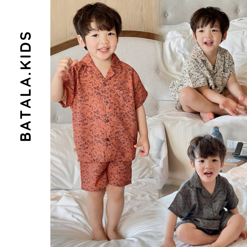 Batala Kids summer clothing Set, boys' beach Set, travel outfit made of ...