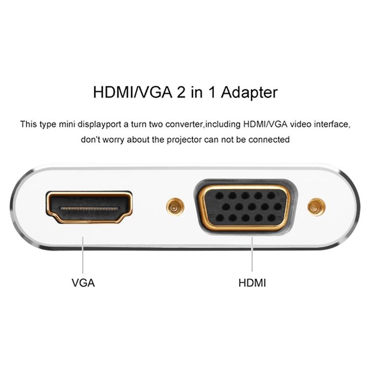 Genuine Mini Displayport to HDMI and VGA conversion cable Ugreen 20421 ...