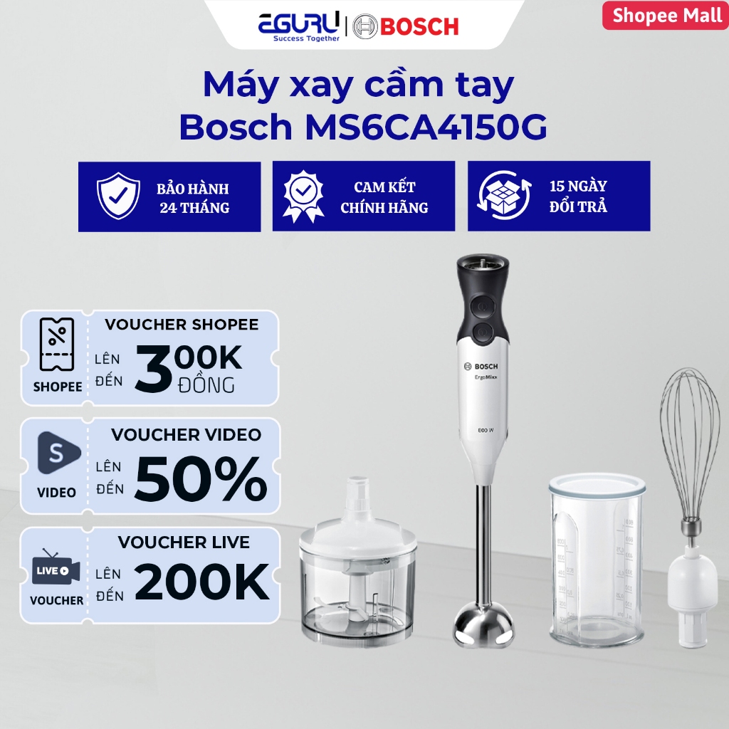 Bosch MS6CA4150G hand blender - Genuine product - | Shopee Malaysia