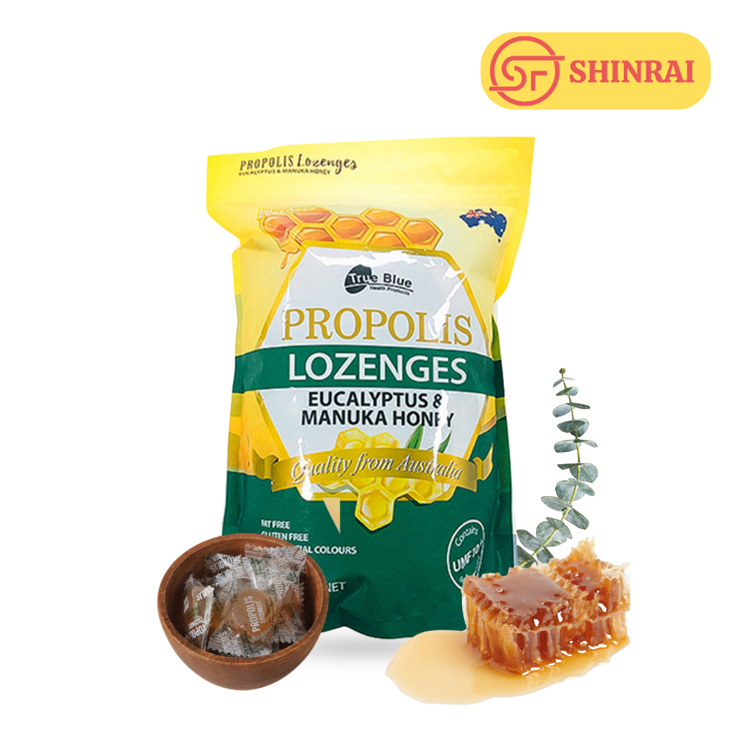 Propolis and eucalyptus lozenges help relieve coughs and colds | Shopee ...