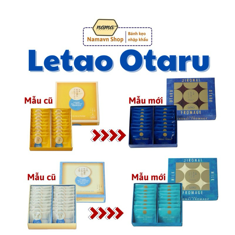 Letao OTARU Rue IRONAI FROMAGE Cookies - Japanese Coin Cheese Cookies ...