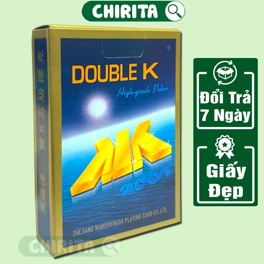 DOUBLE K 52-Card Paper Playing Card Set - 52-Card Paper Playing Cards ...