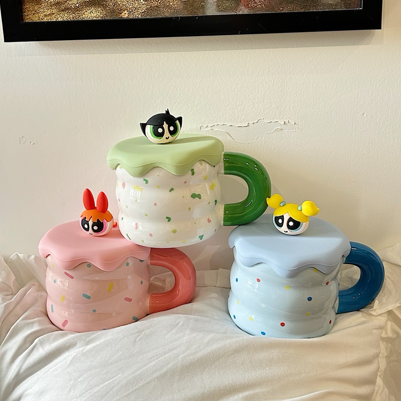 PowerPuff Girls ceramic cake cup | Shopee Malaysia