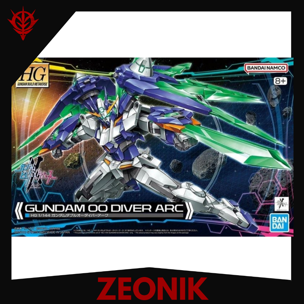 HG BM 1/144 Gundam 00 Diver Arc Assembly Model | Shopee Malaysia