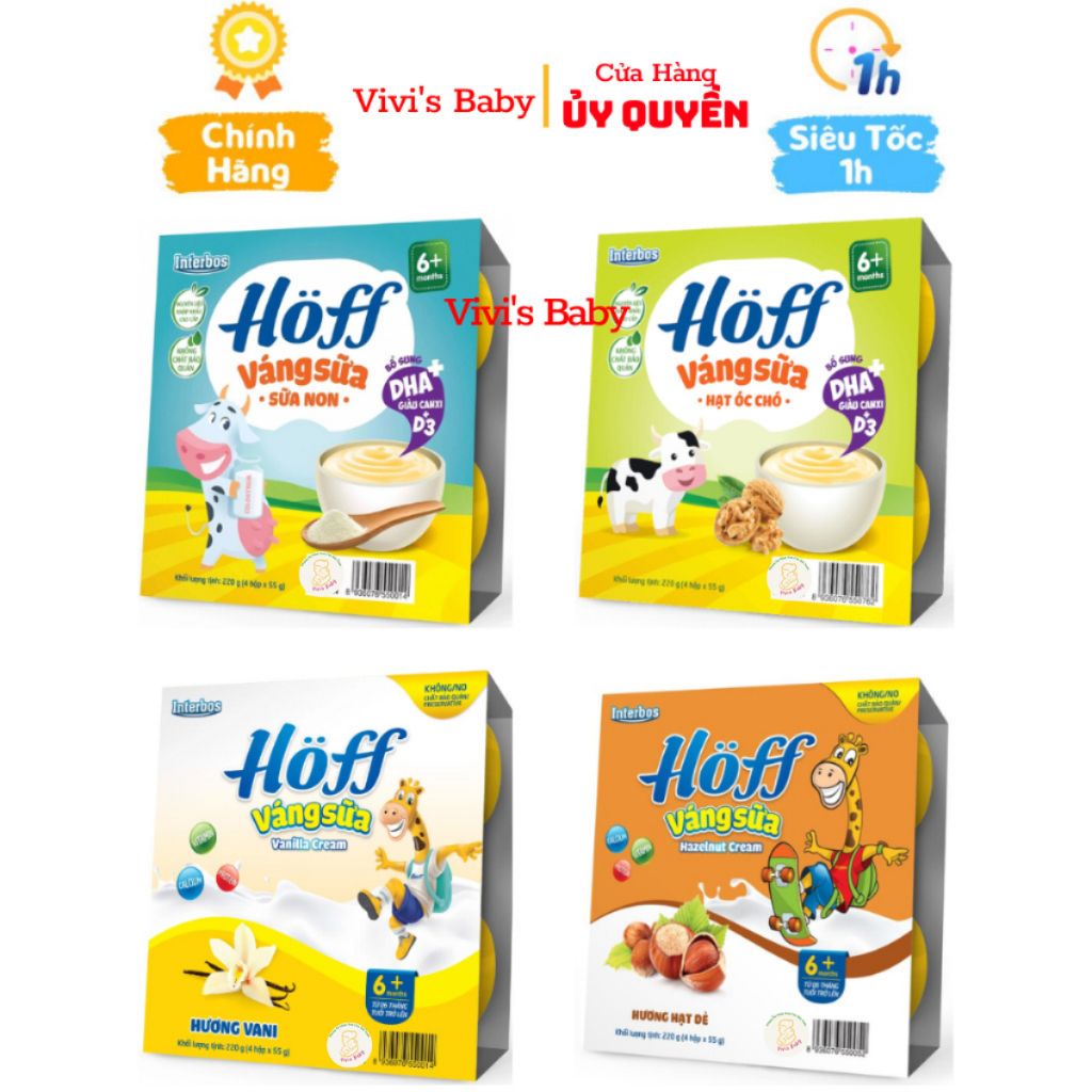 Hoff weaning milk whey 55gr x 4 Boxes Date 2026 If manufacturing error ...