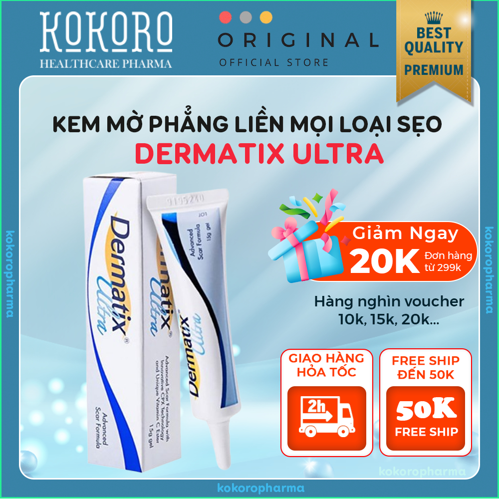 [GENUINE] DERMATIX Ultra Gel 15g - DERMATIX Gel The Secret to Fading ...