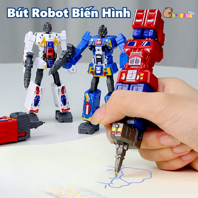 Transformation Robot Pen - Transformer Optimus Prime Robot Toy ...