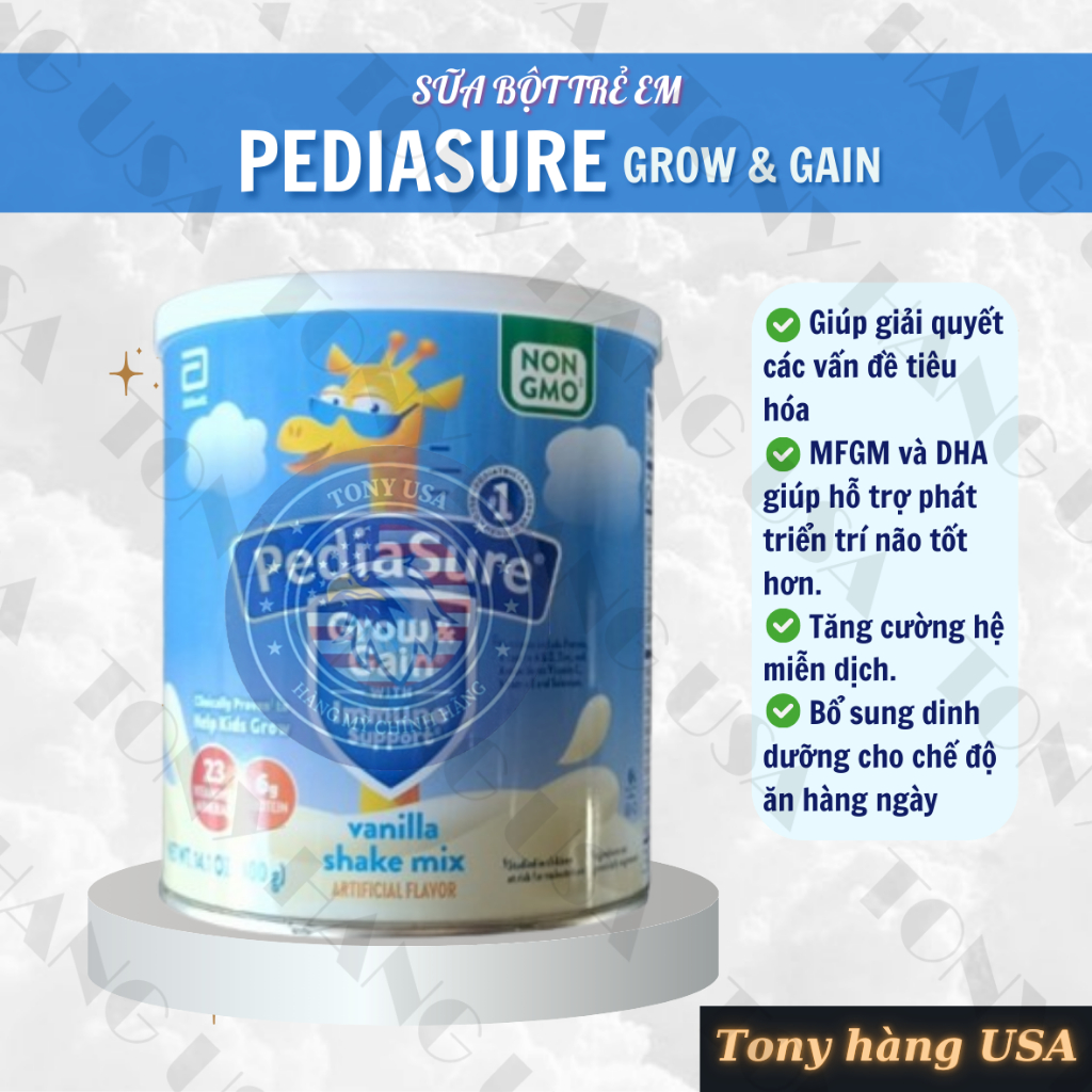 [Date June 2026] Pediasure American Grow Milk Powder & Gain 400g ...