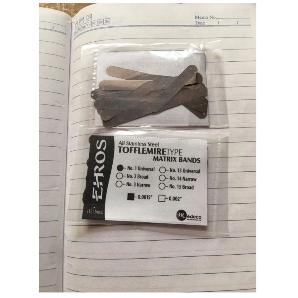 Matrix Band metal filling belt - Matrix dental tooth welding | Shopee ...