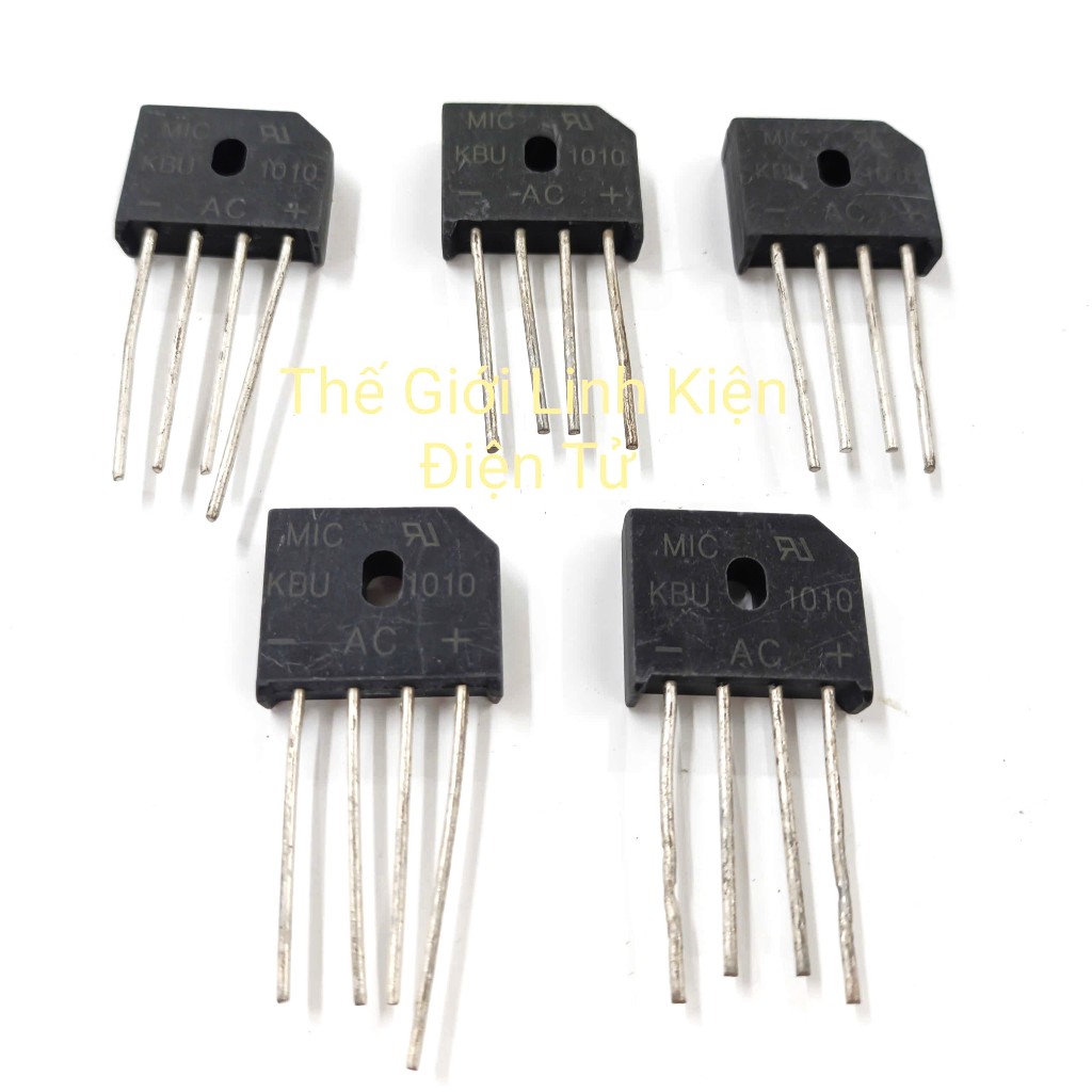Combo of 5 Diode Bridge Diode KBU1010MIC (10A) | Shopee Malaysia