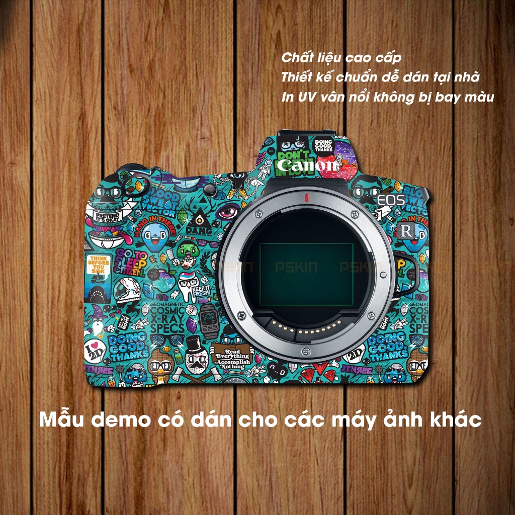 Skin stickers for canon R, R6, R7, 5D4, 6D, 1DX, 700D, 1000D, etc. body cameras, model C7 ...