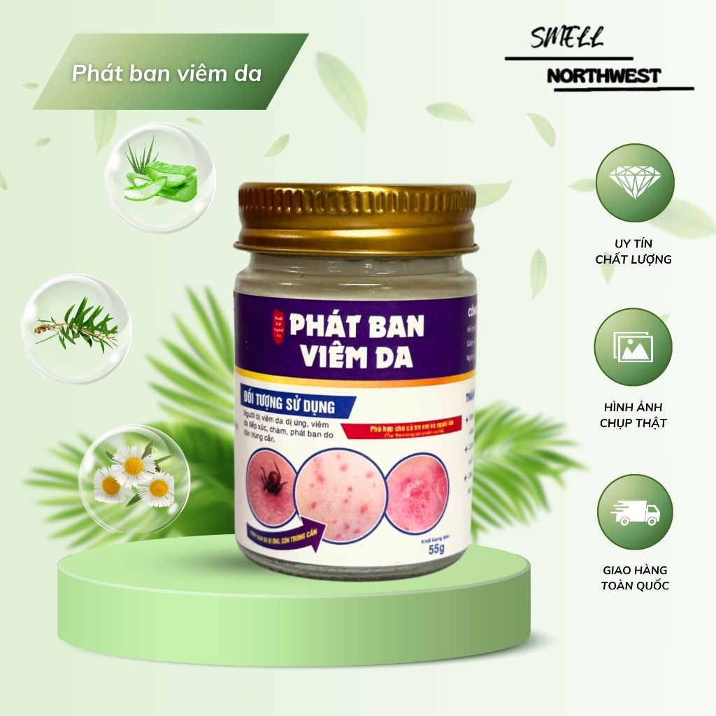 Dermatitis Topical Cream with Herbal Extracts - Reduces Irritation Due ...