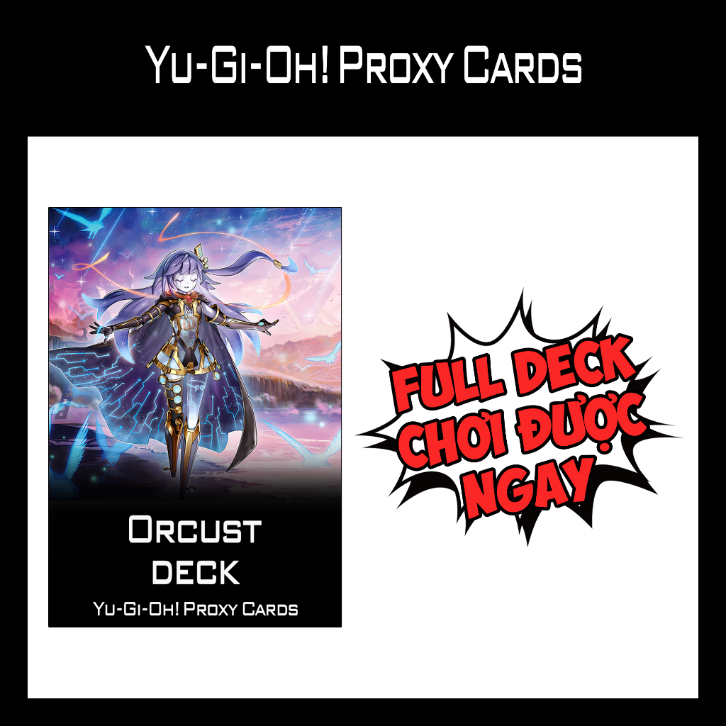 YUGIOH Cards - Orcust Deck - 1 SIDE PRINTED (60 Cards) | Shopee Malaysia