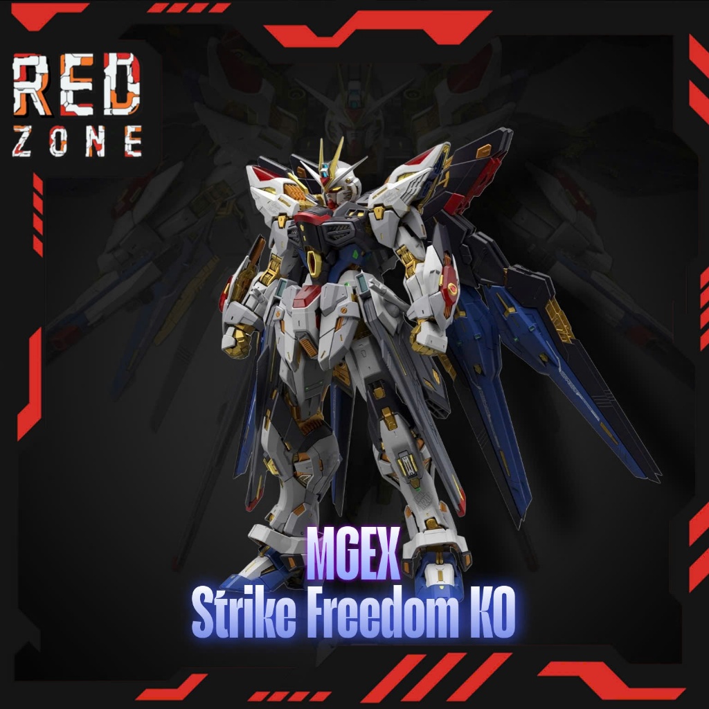 Assembled Model 1/00 MGEX Strike Freedom KO (defective version) | Shopee Malaysia