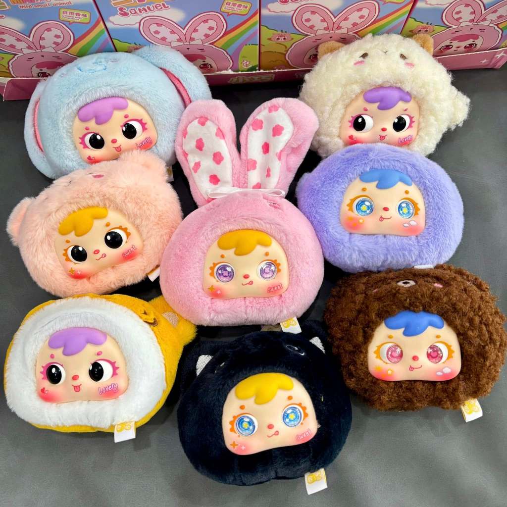 [Genuine] [Express] Blind Box Samuel Mini Animal TYKE V3 Animal Head ...