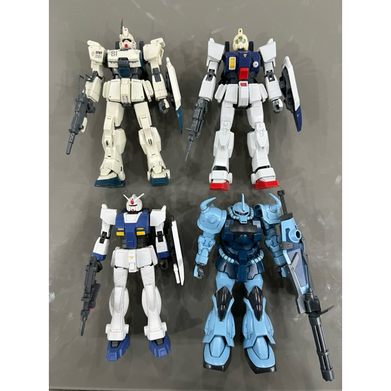(Gundam Model) HG HGUC Gundam Ground Type Parachute Pack , Ez-8 , Gouf ...