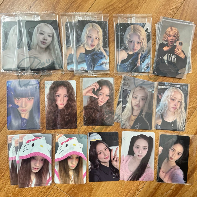 Blackpink pob rounded corner cards of all kinds, genuine official ...
