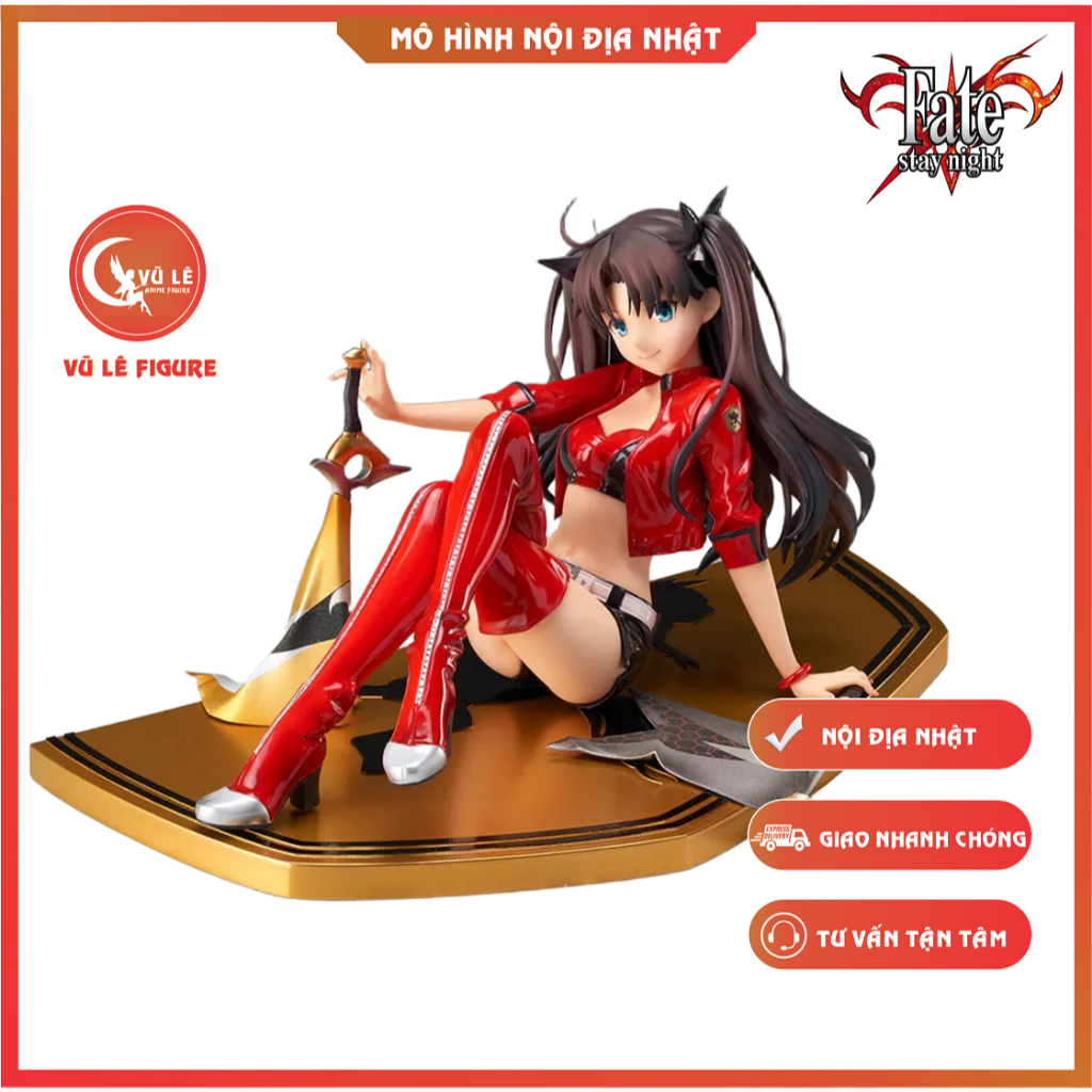 Genuine Tohsaka Rin - Fate/Stay Night Plusone - Stronger 1/7 Scale Type-Moon Racing ver ...