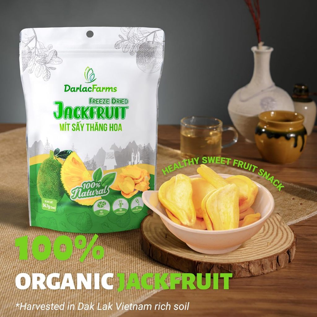 Sublimation-dried jackfruit, Freeze-dried jackfruit, Healthy fruit ...