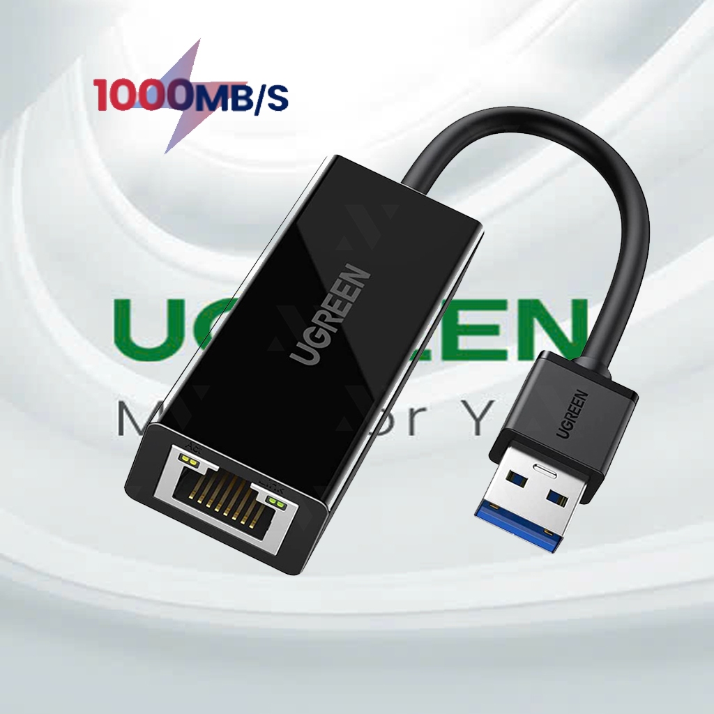 Ugreen CR111 USB 3.0 to Lan cable 10/100/1000 Mbps Gigabit Ethernet ...