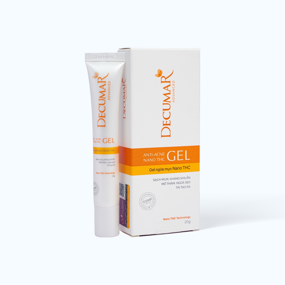 DECUMAR NANO THC Gel Supports Ebony Prevention and Oil Control (20g ...