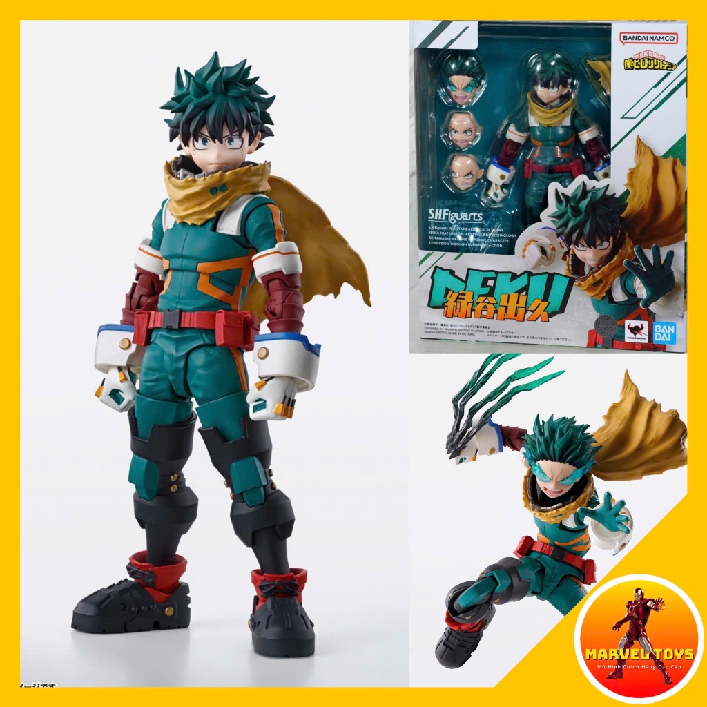 Genuine Model SHFiguarts SHF Deku Izuku Midoriya My Hero Academia ...