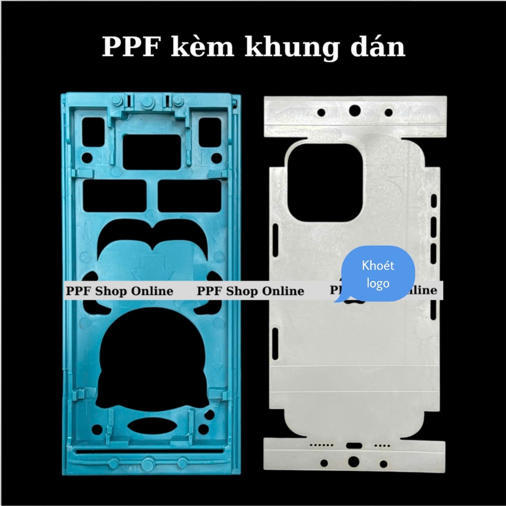 [ Adhesive Support Frame ] PPF sticker for IPhone 16 Pro Max, 15 Pro ...
