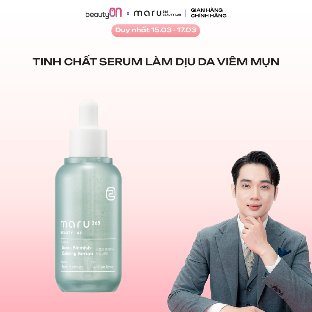 Sucra Blemish Calming Serum soothes skin MARU365 Beauty Lab Capacity ...