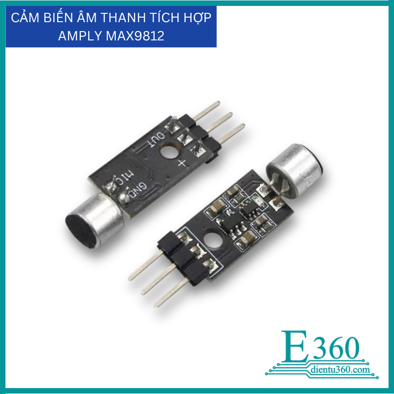 Max9812 Amplifier Integrated Sound Sensor - Signal Amplifier, Highly ...