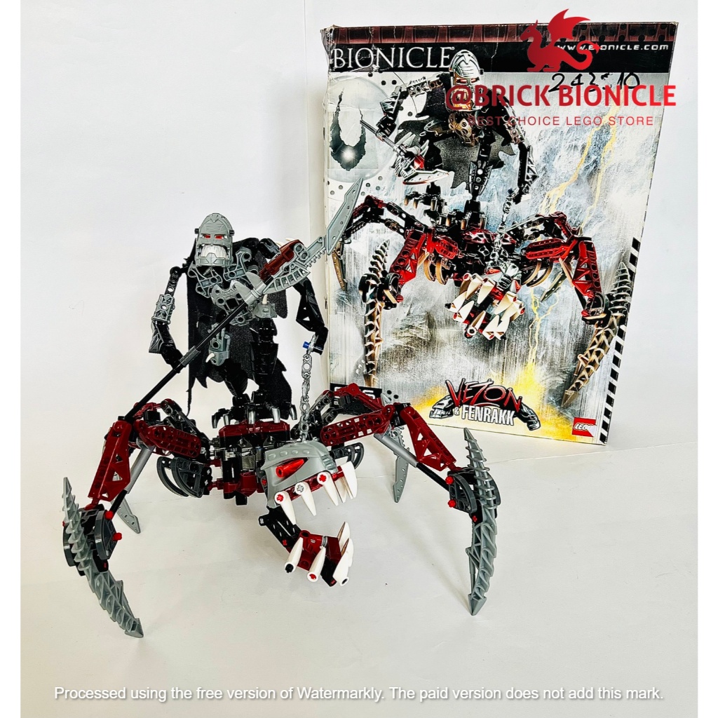 LEGO BIONICLE AUTHENTIC - BIONICLE TITAN ASSEMBLY TOY - 8764 Vezon ...