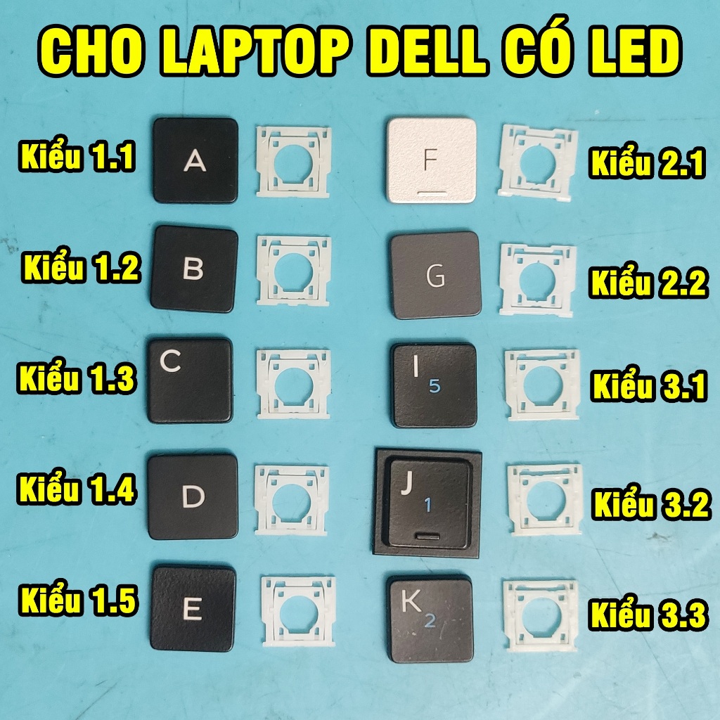 Keycap Odd keys - Key bones + buttons for Dell Inspiton Vostro ...
