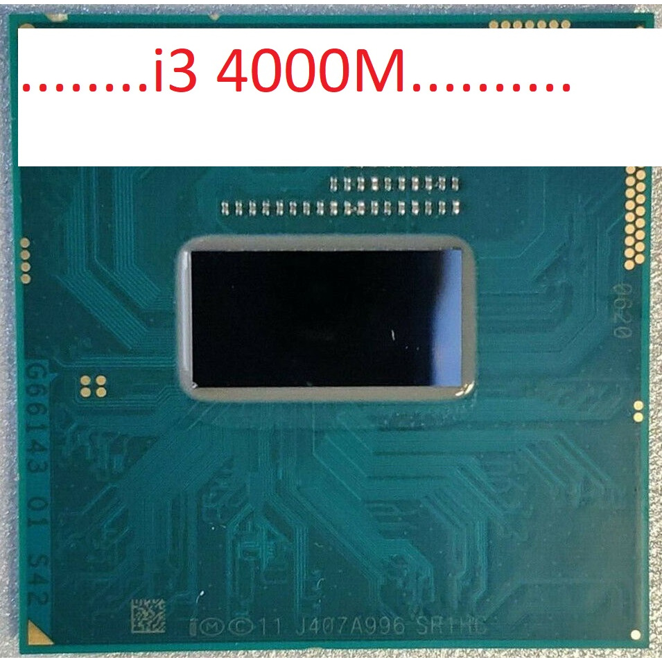 Laptop cpu i3 4000m laptop cpu .......free thermal paste | Shopee Malaysia
