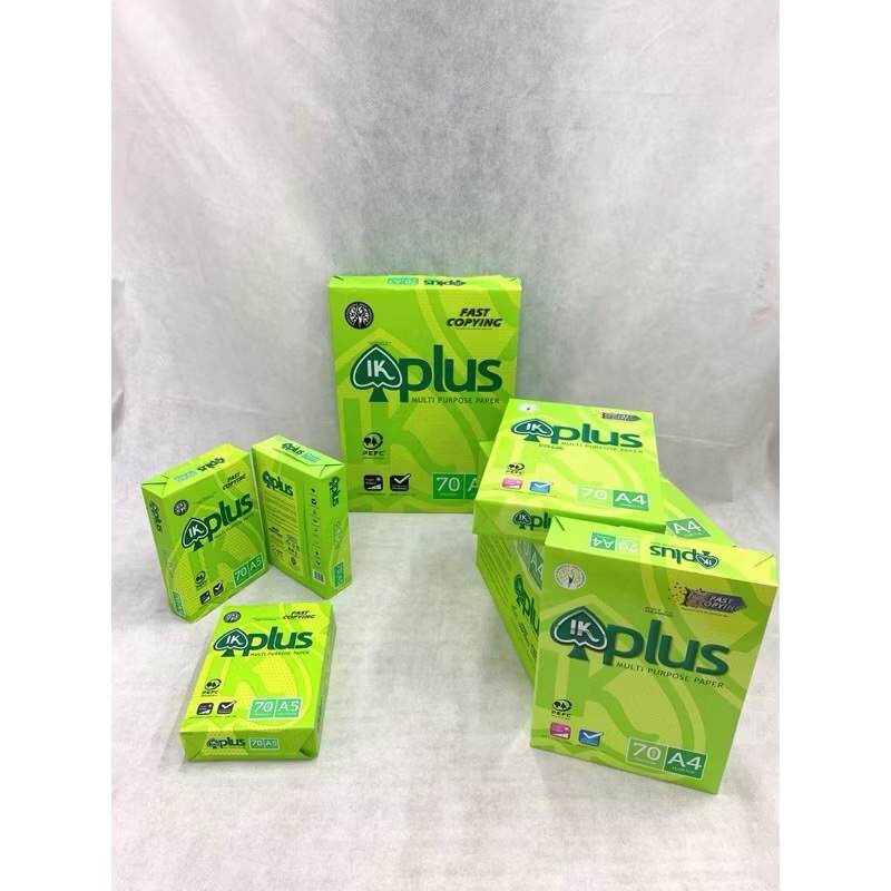 Ik Plus printing paper, IK Plus photocopy paper, A4 A5 IK Plus DL 70gsm ...