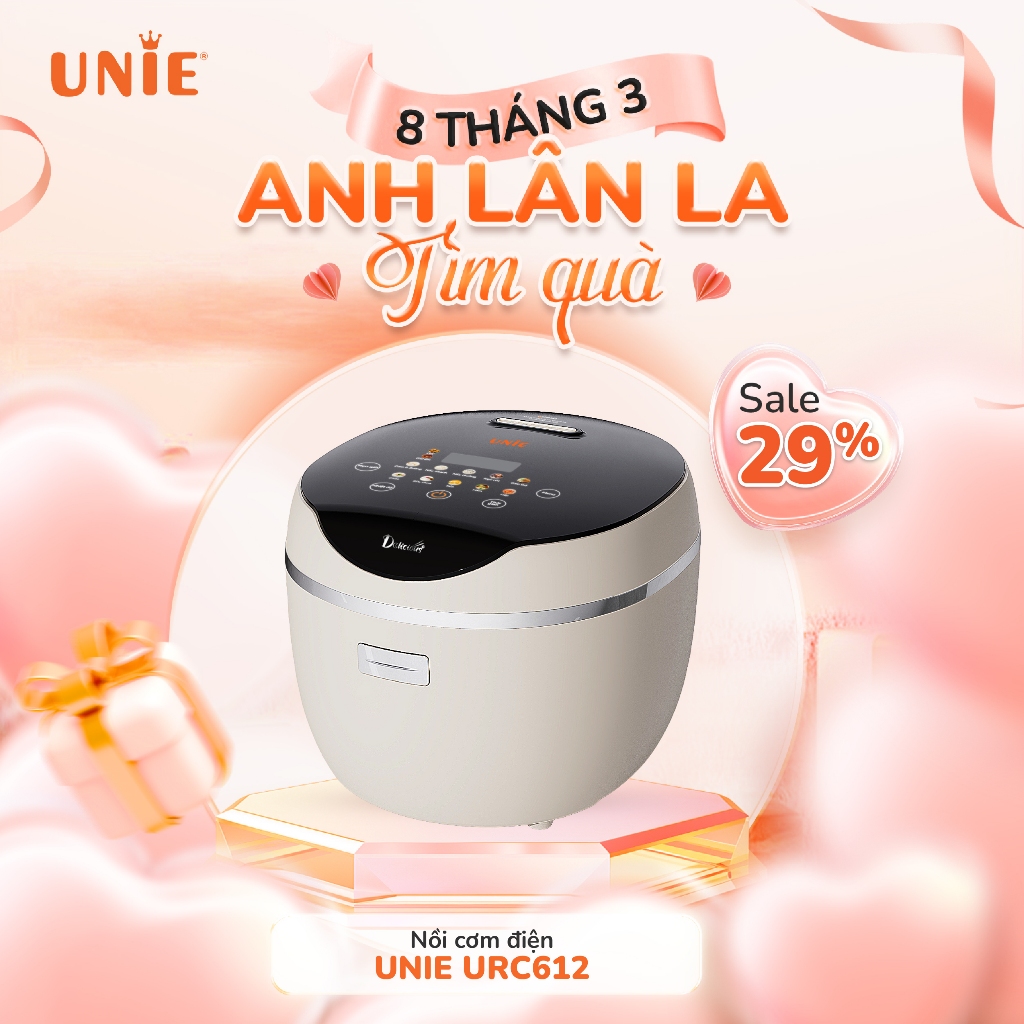 Unie URC612 electronic rice cooker, reduces sugar, 304 stainless steel ...