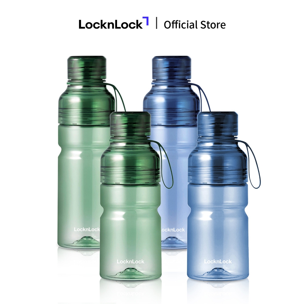 LocknLock Two-way Sports Bottle 680ml - Double lid, handle, 2-color ...