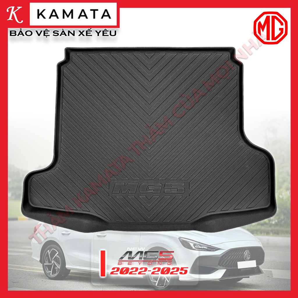 Newest high-quality monolithic molded MG5 2022-2025 car trunk mat ( TPV ...