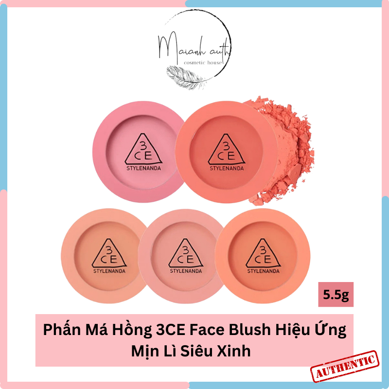 3CE Face Blush Natural Color 5.5g | Shopee Malaysia