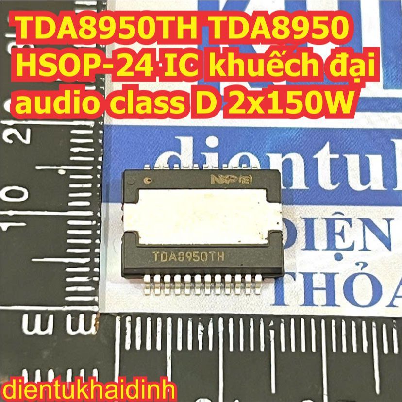 Tda8950th TDA8950 HSOP-24 class D audio amplifier IC 2x150W kde4246 ...