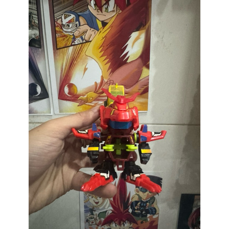 (2nd) Genuine Battle B daman King Rekuso marble shooting Robot | Shopee ...