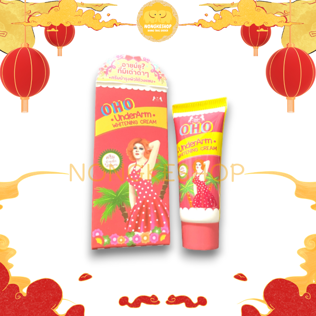 [BILL THAI] WHITENING CREAM SlingshotCH OHO UNDERARM WHITENING CREAM 15G THAILAND | Shopee Malaysia