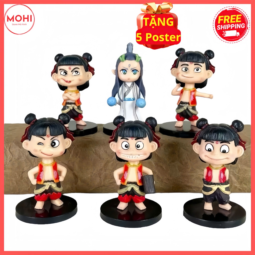 Set of 6 super funny and adorable models of Natra and Thrones - Nobox ...