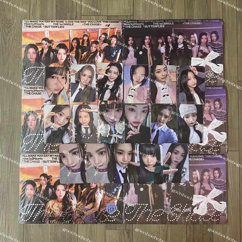 Empty ALBUM photocard genuine H2H Hearts2Hearts Jiwoo Ian Stella Yeon ...