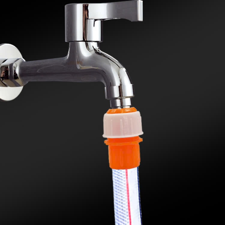 Faucet quick connector with flexible hose, suitable diameter from 16 to ...